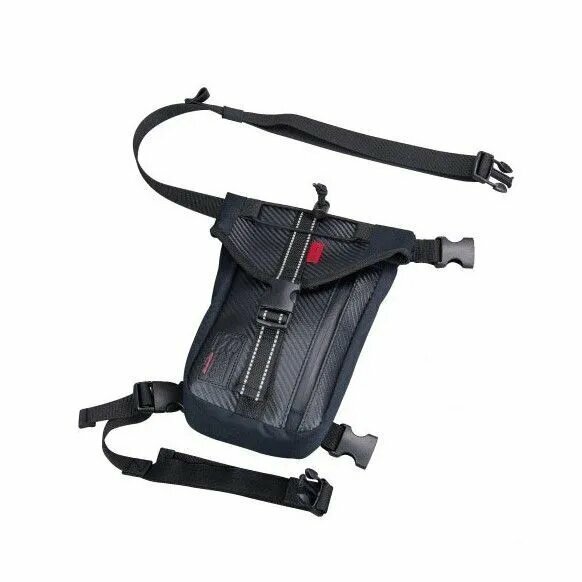 Мотосумка Komine Waterproof Leg Bag SA-211, 2.2л, водонепроницаемая, черная — фото 1