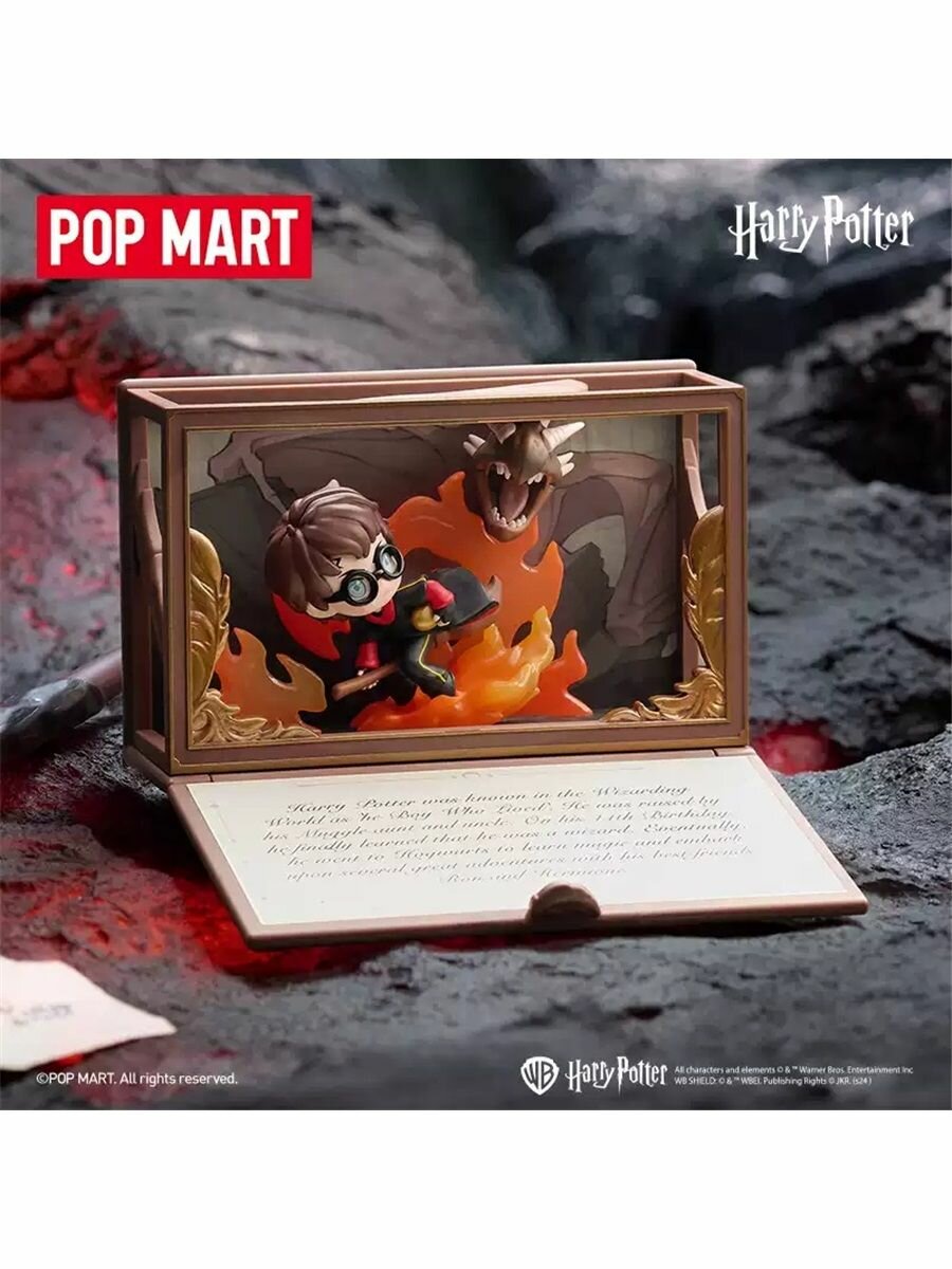 POP MART Гарри Поттер Хогвартс Биографическая серия фигурки