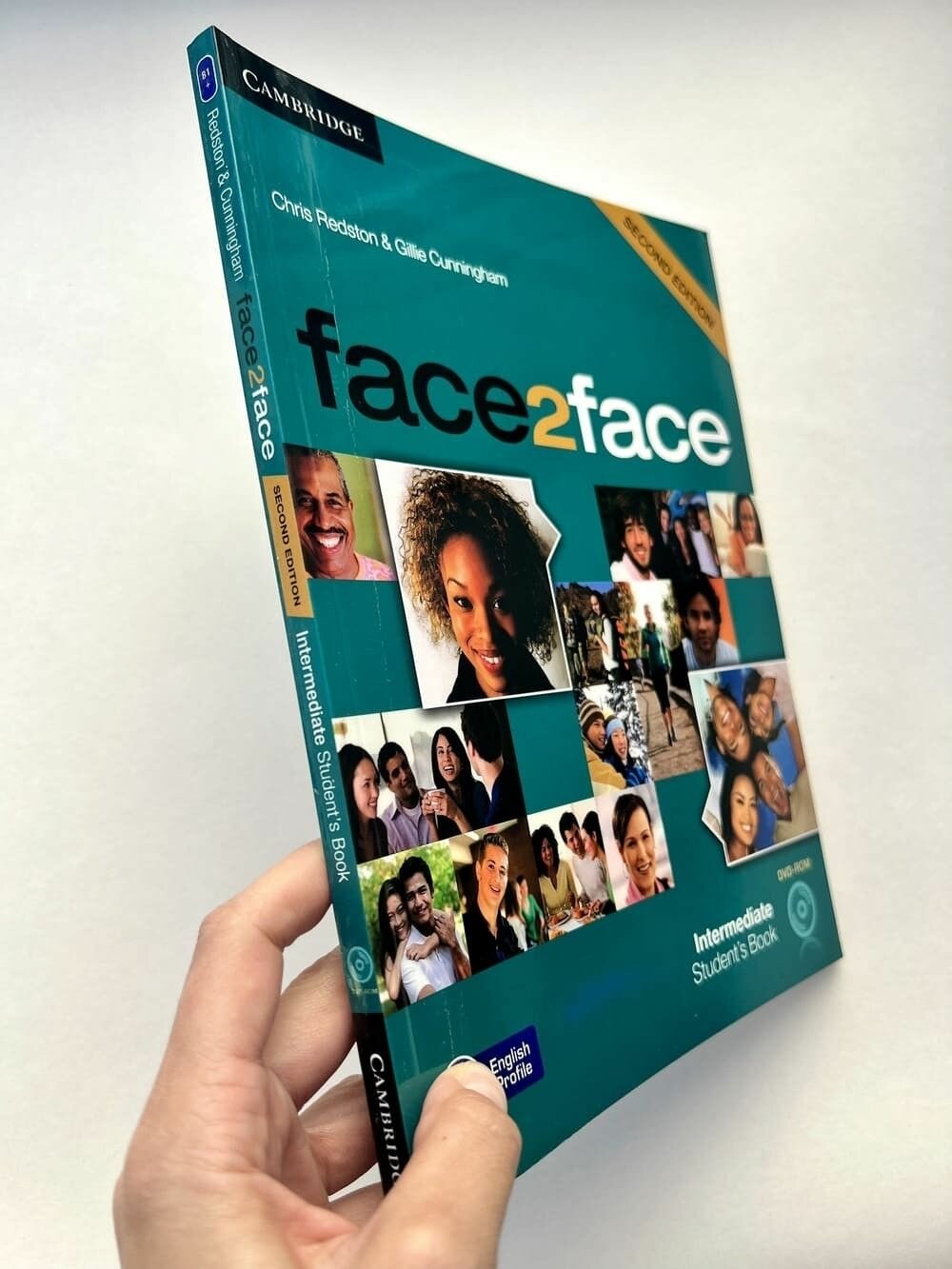Face 2 Face (2nd) Intermediate (SB+WB)+DVD — фото 1