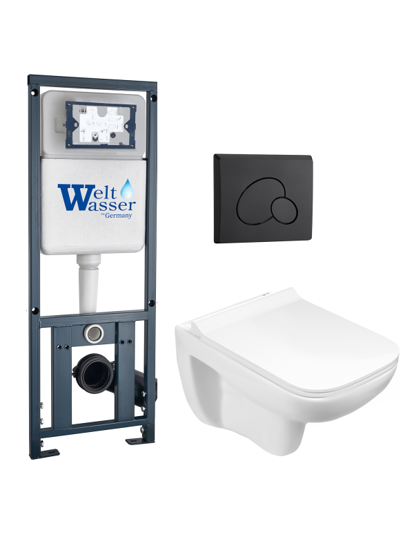 WeltWasser Комплект MARBERG 410 + KEHLBACH 004 GL-WT + MAR 410 RD MT-BL WeltWasser