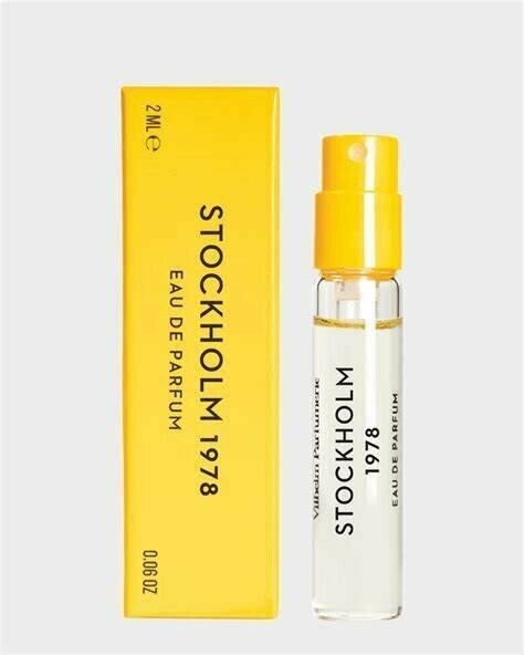 VILHELM PARFUMERIE Stockholm 1978 Парфюмерная вода унисекс (пробник) 2 мл