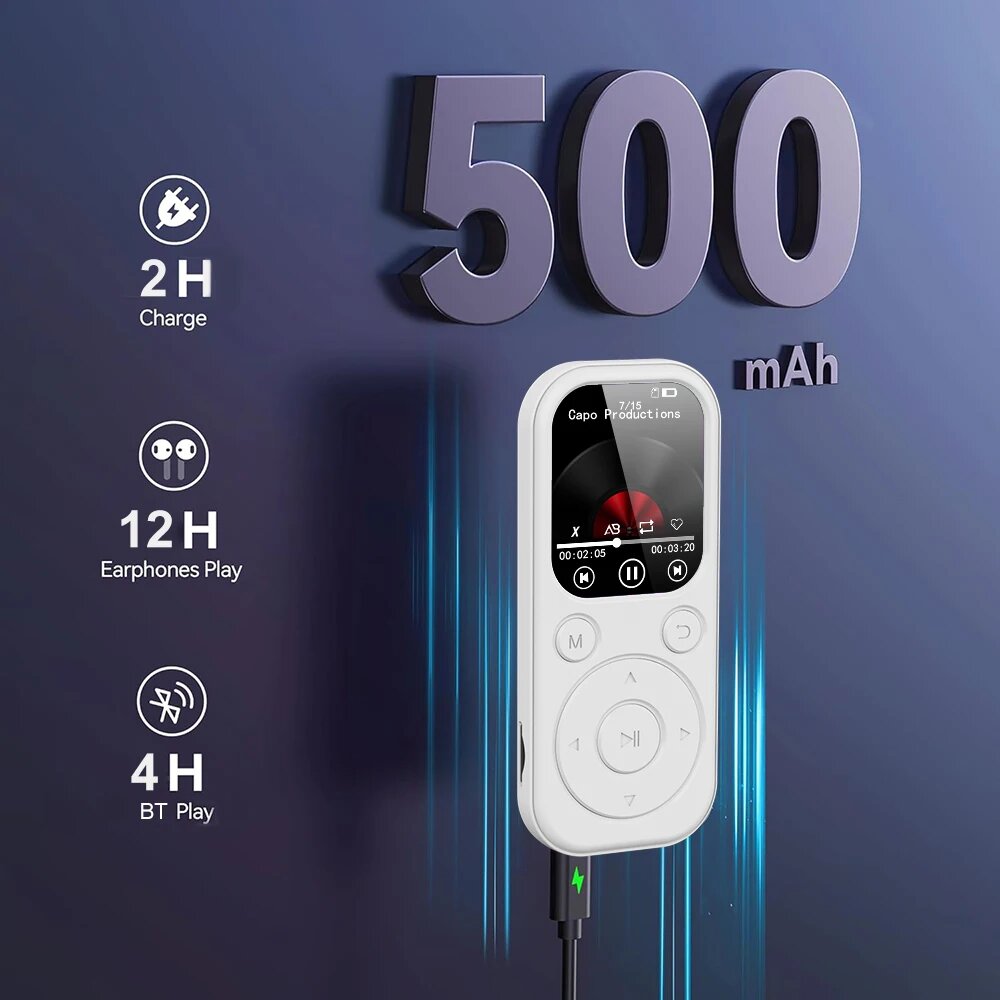 MP3-плеер Black с Bluetooth — фото 1