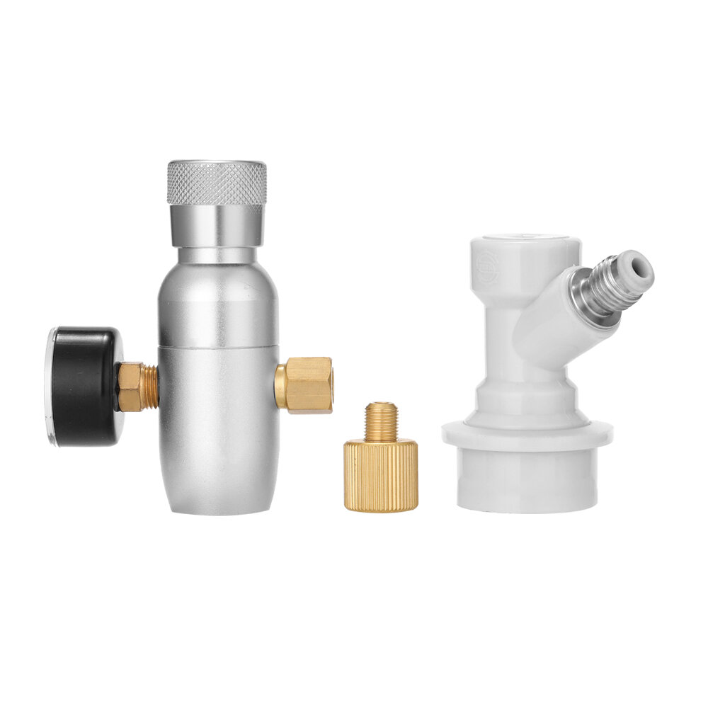 Бочонок домашнего пивоварения с шаровым замком Аксессуар для пива Регулируемое зарядное устройство CO2