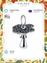 Подвеска TALANT, серебро, 925 проба, оксидирование, серебристый