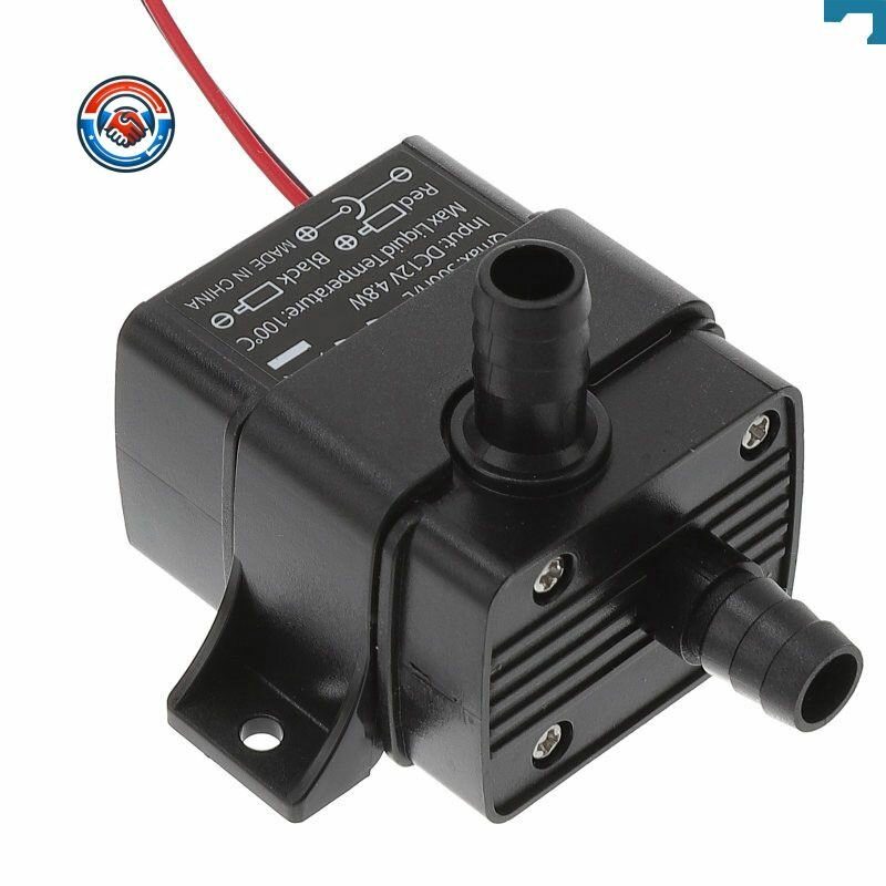 Погружной бесшумный насос для аквариума и фонтана, компактная помпа 12 В с керамическим сердечником, экономичная циркуляция воды в аквариуме, пруду, террасе