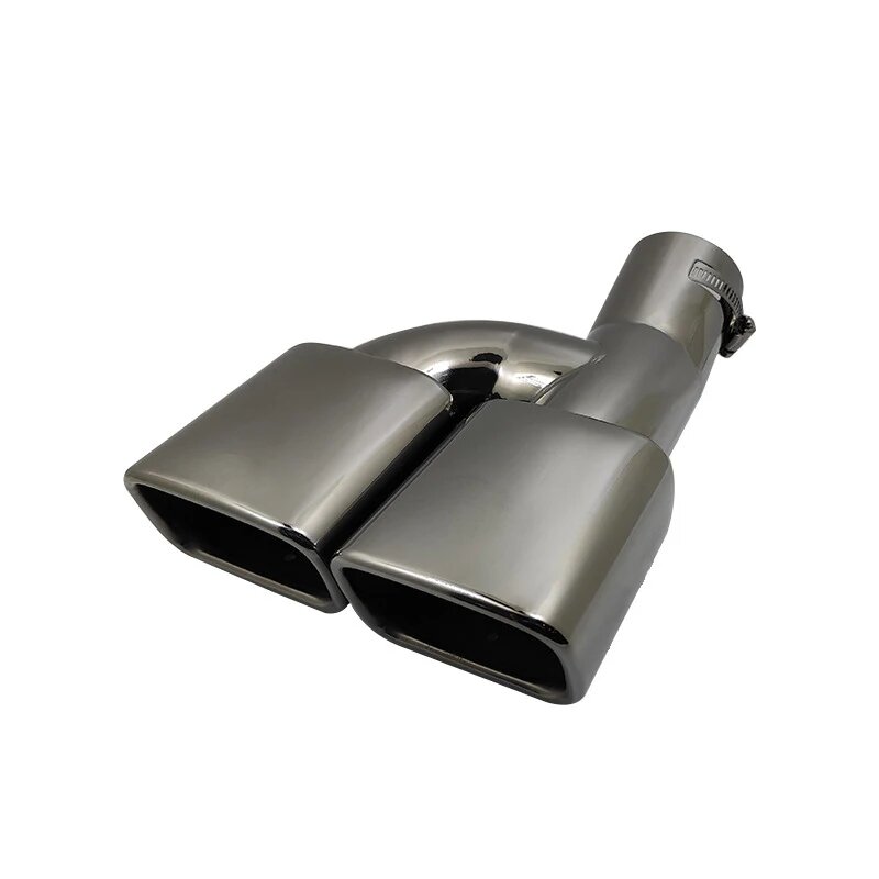 Глушитель выхлопной трубы квадратного сечения из нержавеющей стали для Toyota Noah Voxy 80 Series, глушитель выхлопной трубы, наконечник заднего хвостового горла автомобиля, 1 шт, 1 piece