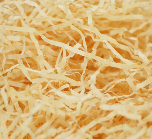 Бумажный наполнитель Фиестагифт, текстурированный "Кремовый жемчуг", 4 мм, 100 гр