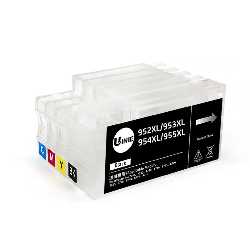 Пустой картридж СНПЧ с чипом ARC 952 953 954 955 для HP Officejet Pro 7740 7720 7730 8210 8218 8710 8715 8718 8719 8720, With ARC Chip