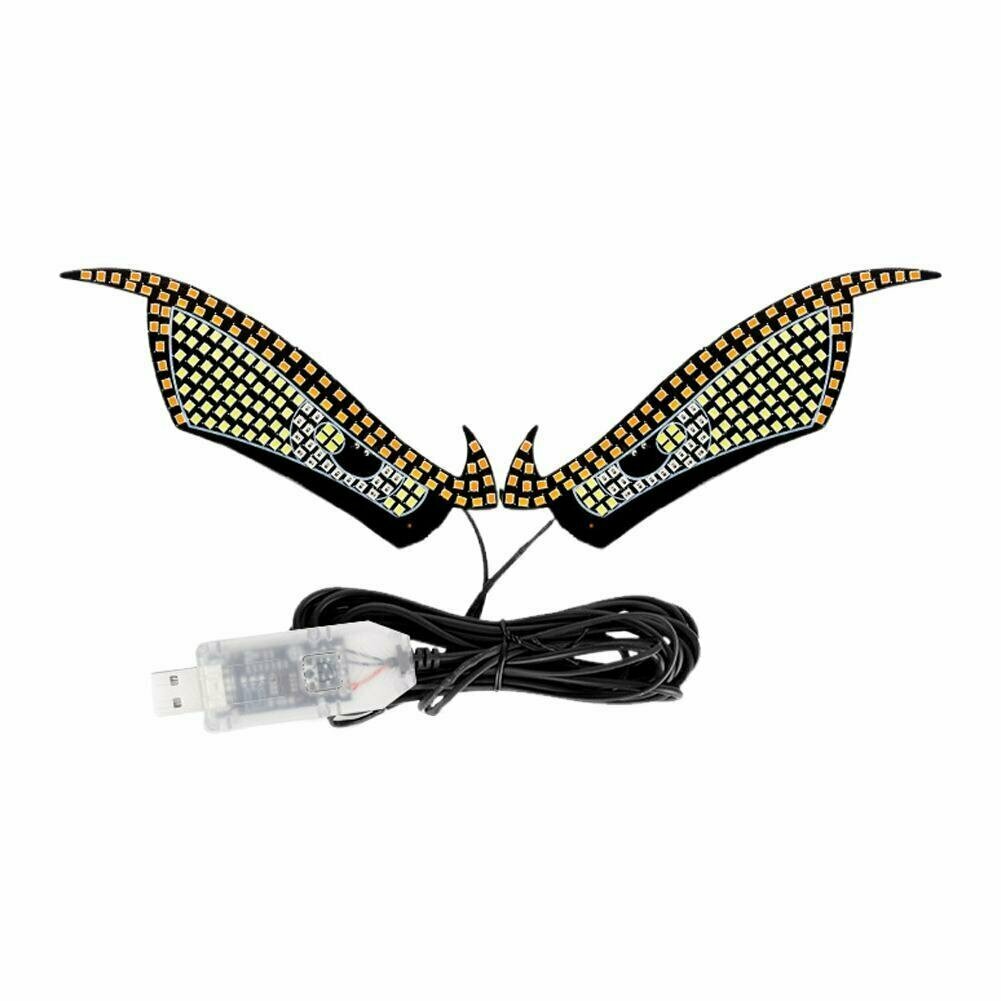 Дьявольский глаз автомобиля LED декоративный свет 11 режимов