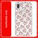Чехол на Samsung Galaxy A40 / Самсунг Галакси А40 с принтом "Little hearts doodl...