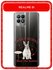 Чехол на Realme 8i / Реалми 8i с принтом "Heal the rabbit", прозрачный