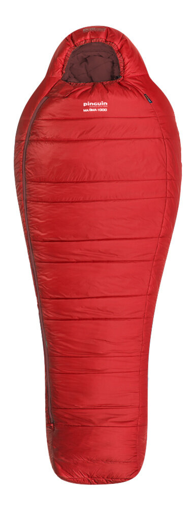 Спальный мешок Pinguin Magma 1000 185 (t°комф. -10) Красный, Левый
