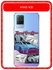 Чехол на Vivo V21 / Виво V21 с принтом "JDM коллаж", прозрачный