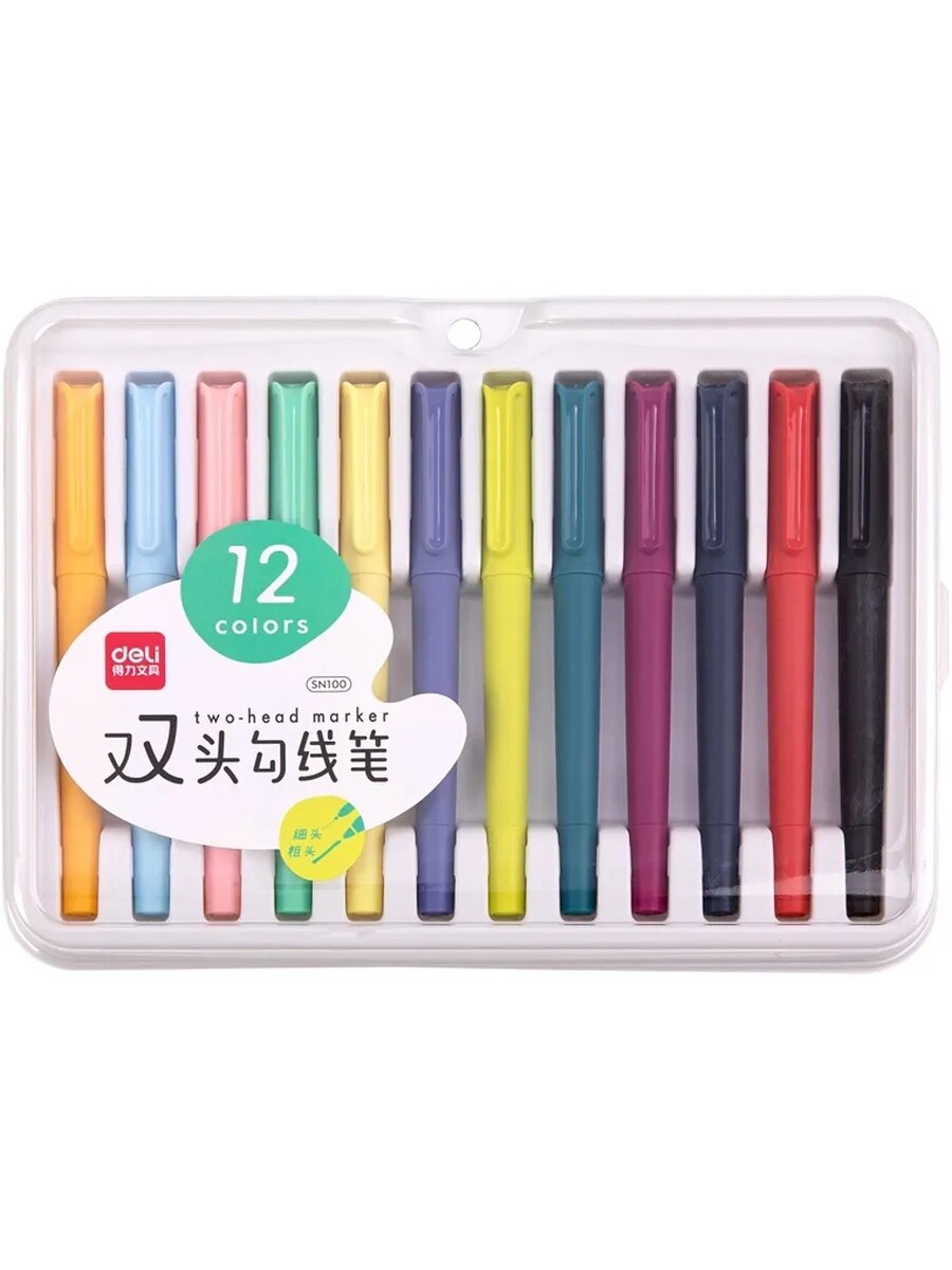 Набор линеров SN100 ассорти пластик (упак:12шт)