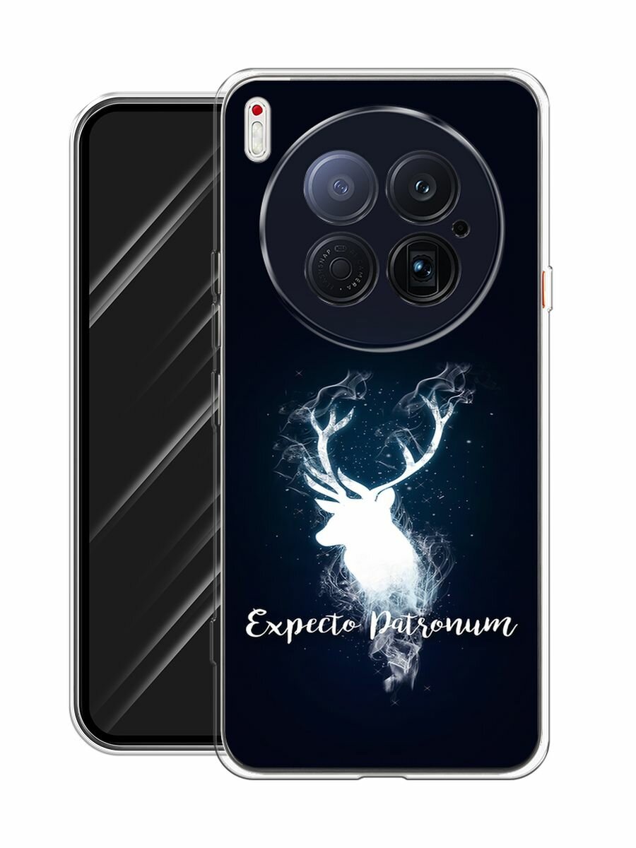 Чехол на Tecno Camon 40 Premier / Текно Камон 40 Премьер с принтом Expecto Patronum — фото 1