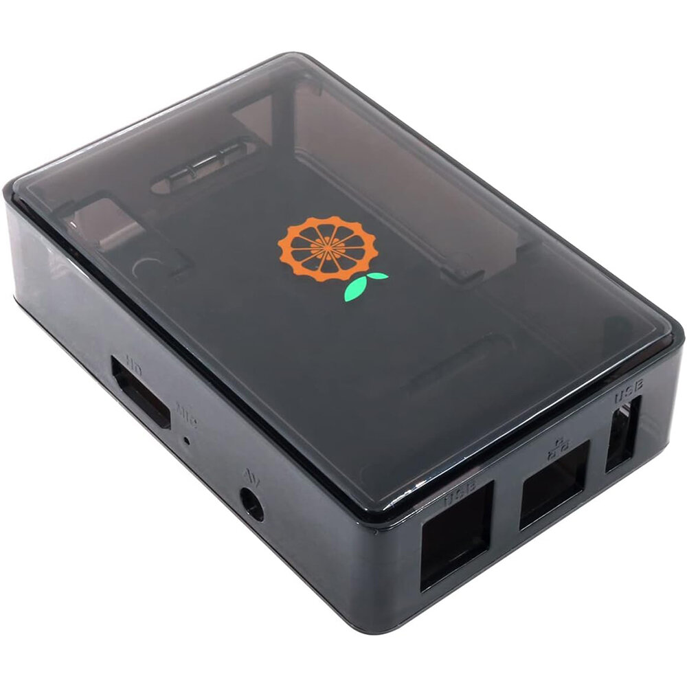 Корпус для микрокомпьютера Orange Pi Case For Pi 3 LTS, Проприетарный (собственный) / Нестандартный, Проприетарный (собственный), Прозрачный (Orange Pi Case For Pi 3 LTS)