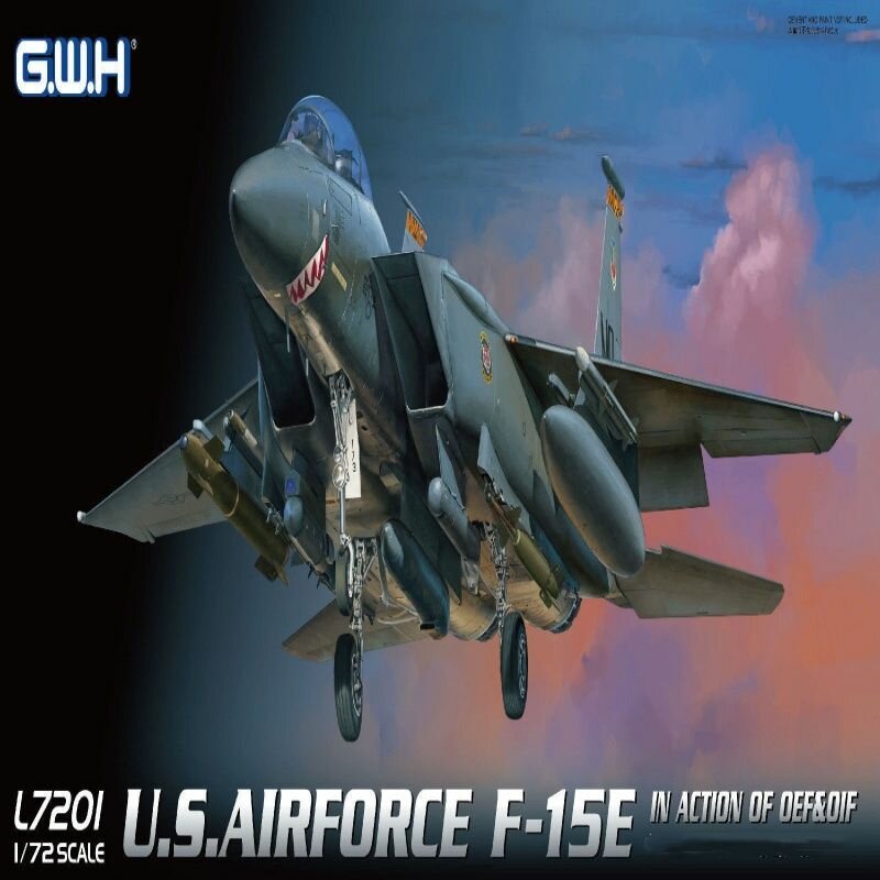 Great WaLL Hobby L7201 1/72 L7201 роль f-15e ввс сша в моделях oef и oif самолеты