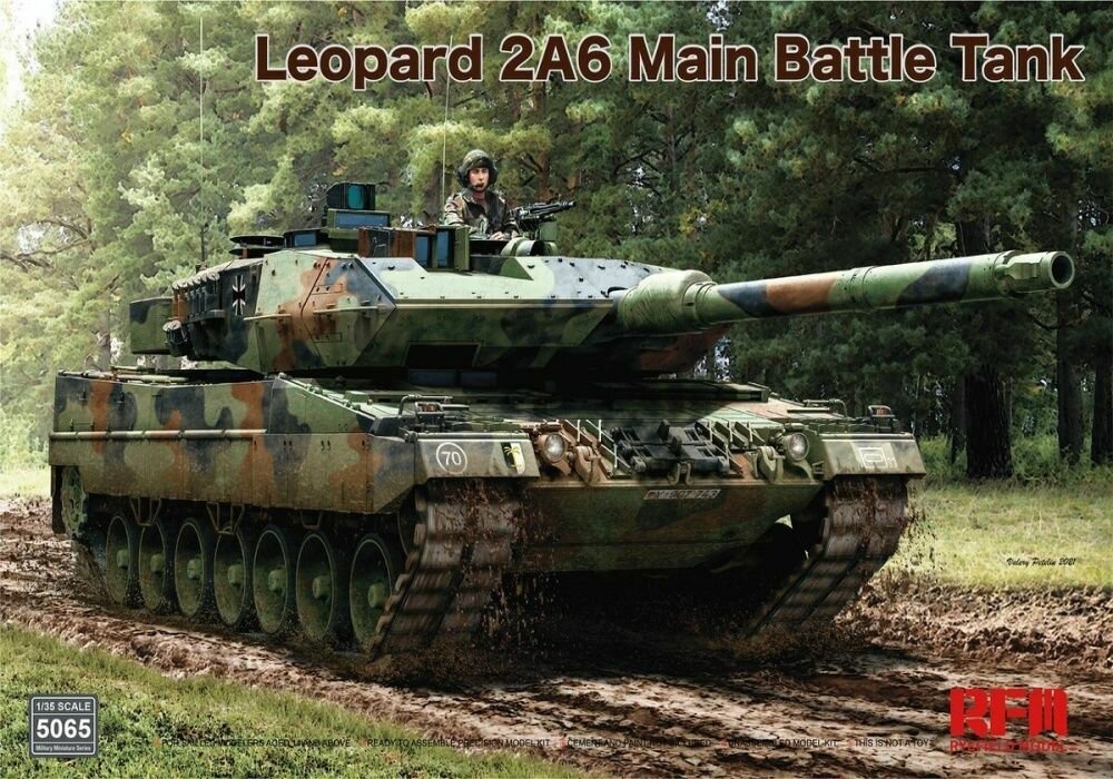 Rye Field RFM 5065 1/35 Леопард 2A6 Модель танка