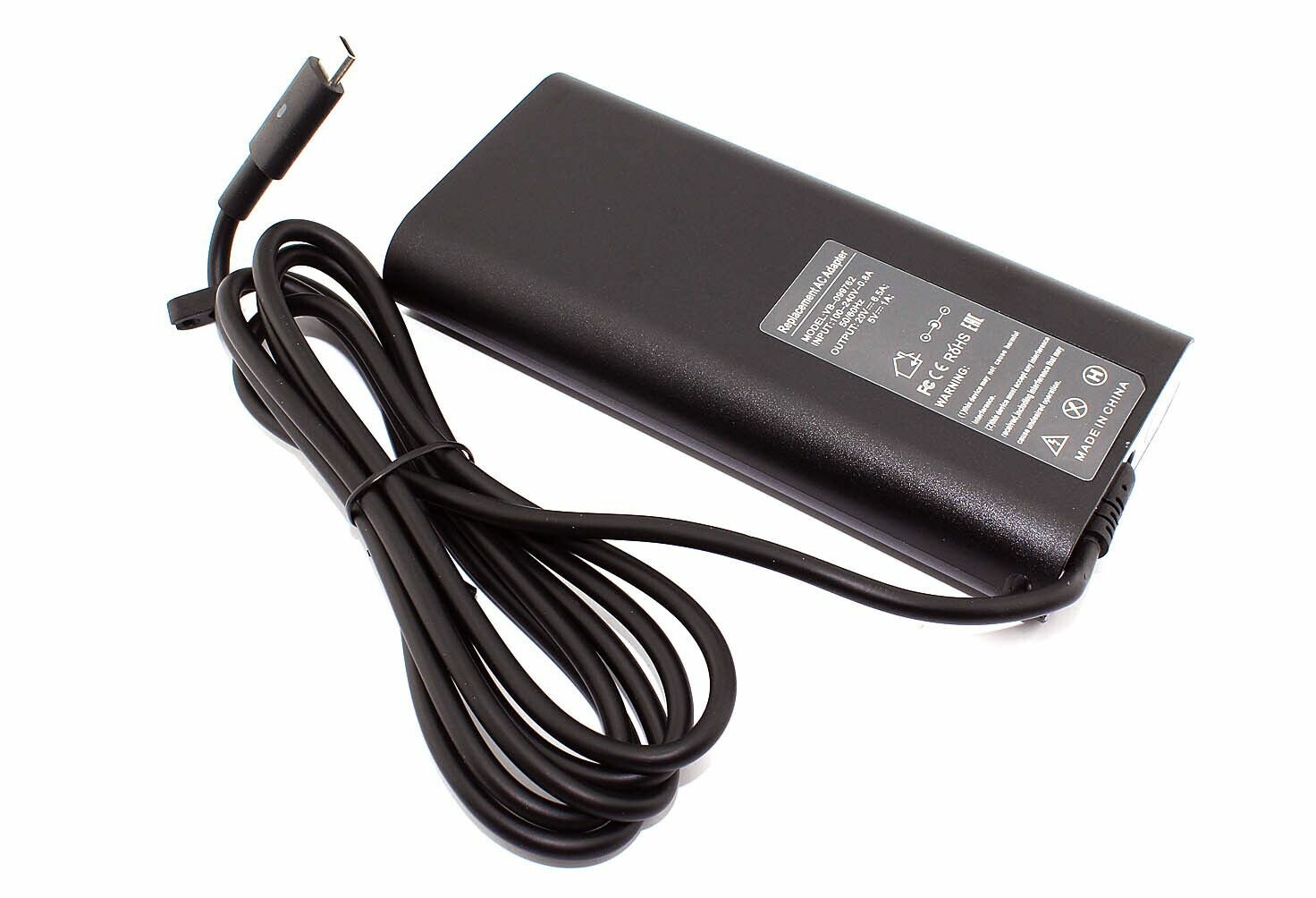 Блок питания (сетевой адаптер) для ноутбуков Dell 5V/20V-6.5A 130W Type-C