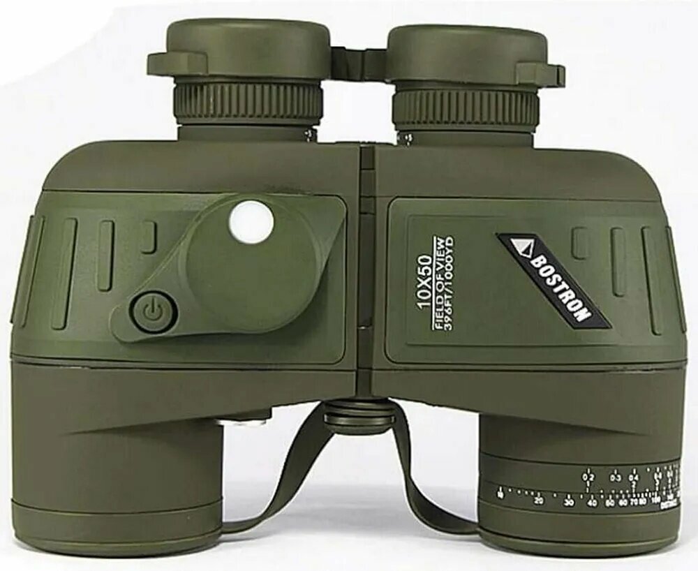 Бестселлер Veber Waterproof 10X50 БПс: плавающий бинокль с компасом и дальномером для морских наблюдений охоты и туризма