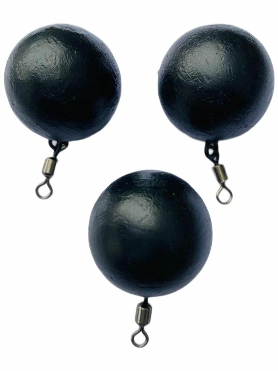 Груз (грузило) рыболовное Шар(BALL) 500 гр. 3 шт. в упаковке