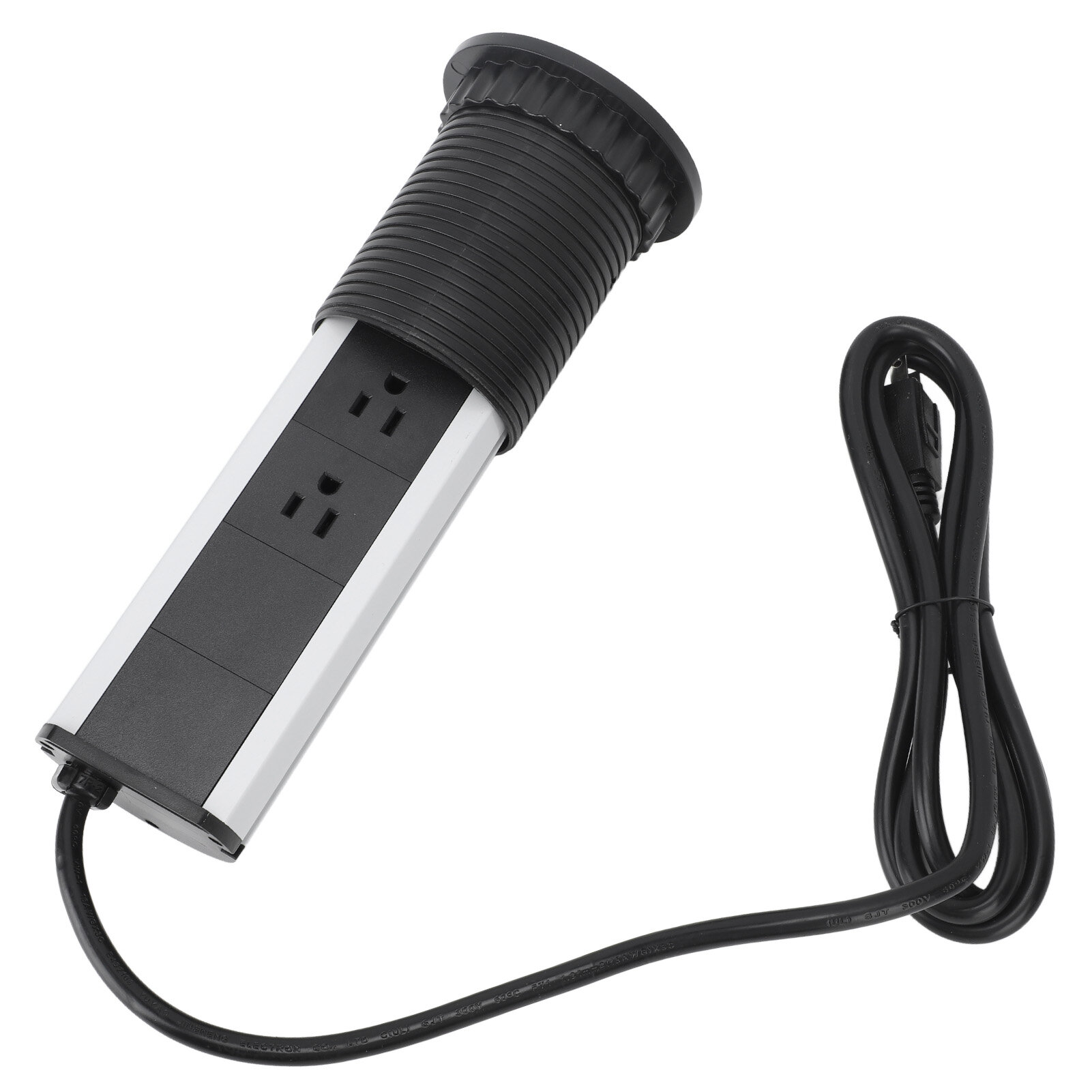 Выдвижная розетка, утопленная с 2 USB-розетками, 3 розетки, защита от перенапряжения, выдвижная розетка, вилка стандарта США, 110 В для столешницы