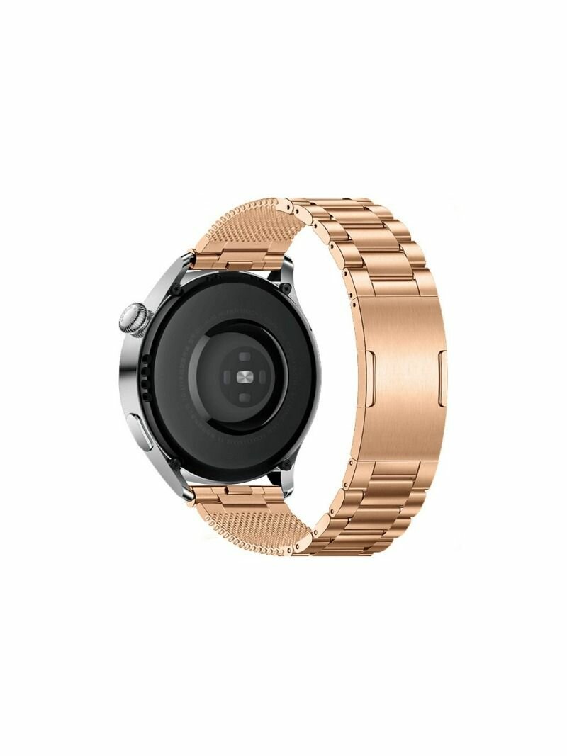 Подходит для Huawei Watch GT6 5 4 ремень GT6 5 Pro Миланская нержавеющая сталь бизнес складной часовой ремень