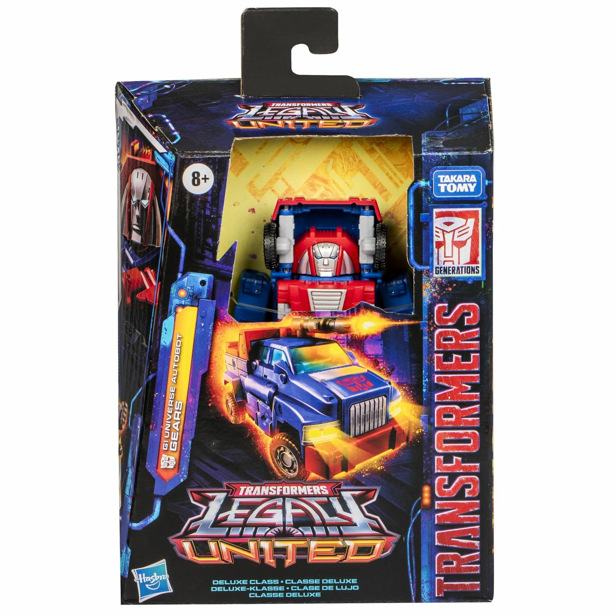 Takara Tomy Hasbro Transformers Legacy United Deluxe Class G1 Universe / 5,5-дюймовые Фигурки Героев Классических Фильмов На Шарнирах, Коллекционные Игрушки-машинки Для Мальчиков, Трансформеры