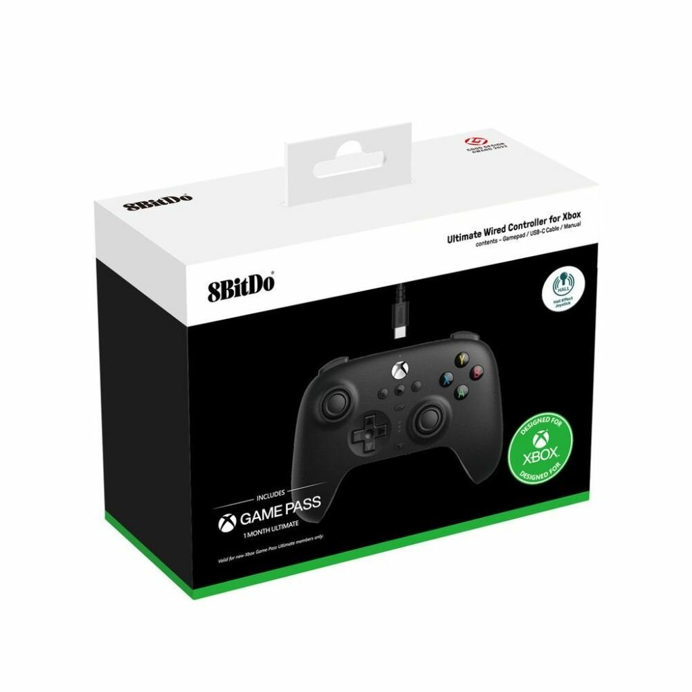 8BitDo Ultimate Wired Game Controller Геймпад С Джойстиком С Эффектом Холла — фото 1