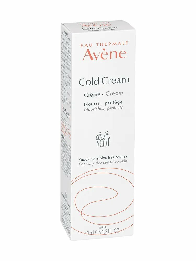 Крем Avene "Cold Cream", для лица и тела, гипоаллергенный, 40мл — фото 1