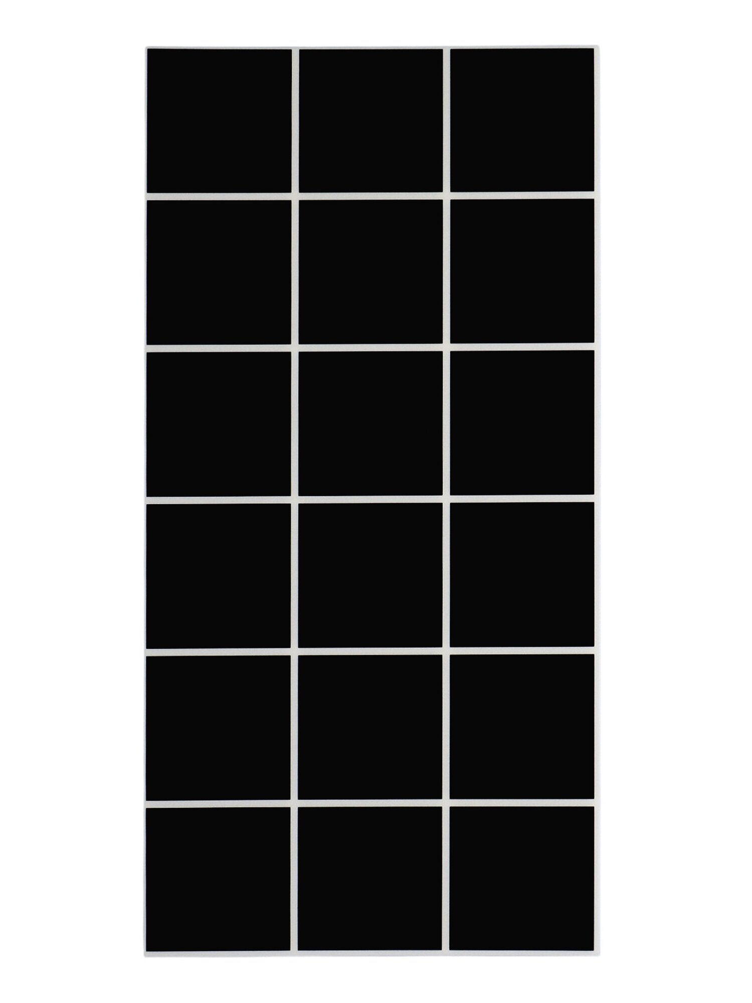 Стеновая панель самоклеящаяся TAKE IT EASY «Квадрат», 300×600 мм, цвет чёрный, 10 шт.