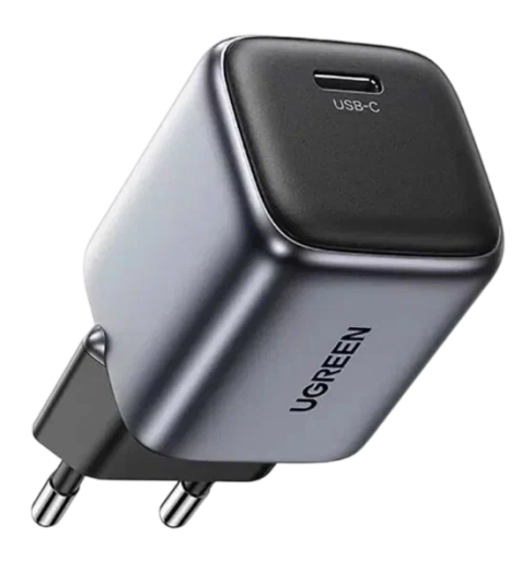 Сетевое зарядное устройство Ugreen 30W Type-C CD319-90666 Mini GaN Space Gray EU
