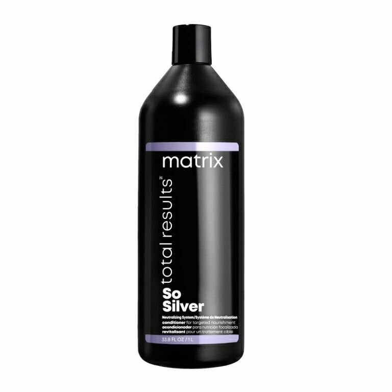 Кондиционер для нейтрализации желтизны и холодного блонда So Silver MATRIX Total Results Color Obsessed 1000 мл