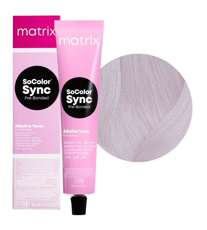 10V Matrix Краска без аммиака SoColorSync Pre-Bonded очень светлый блондин перламутровый 90ml