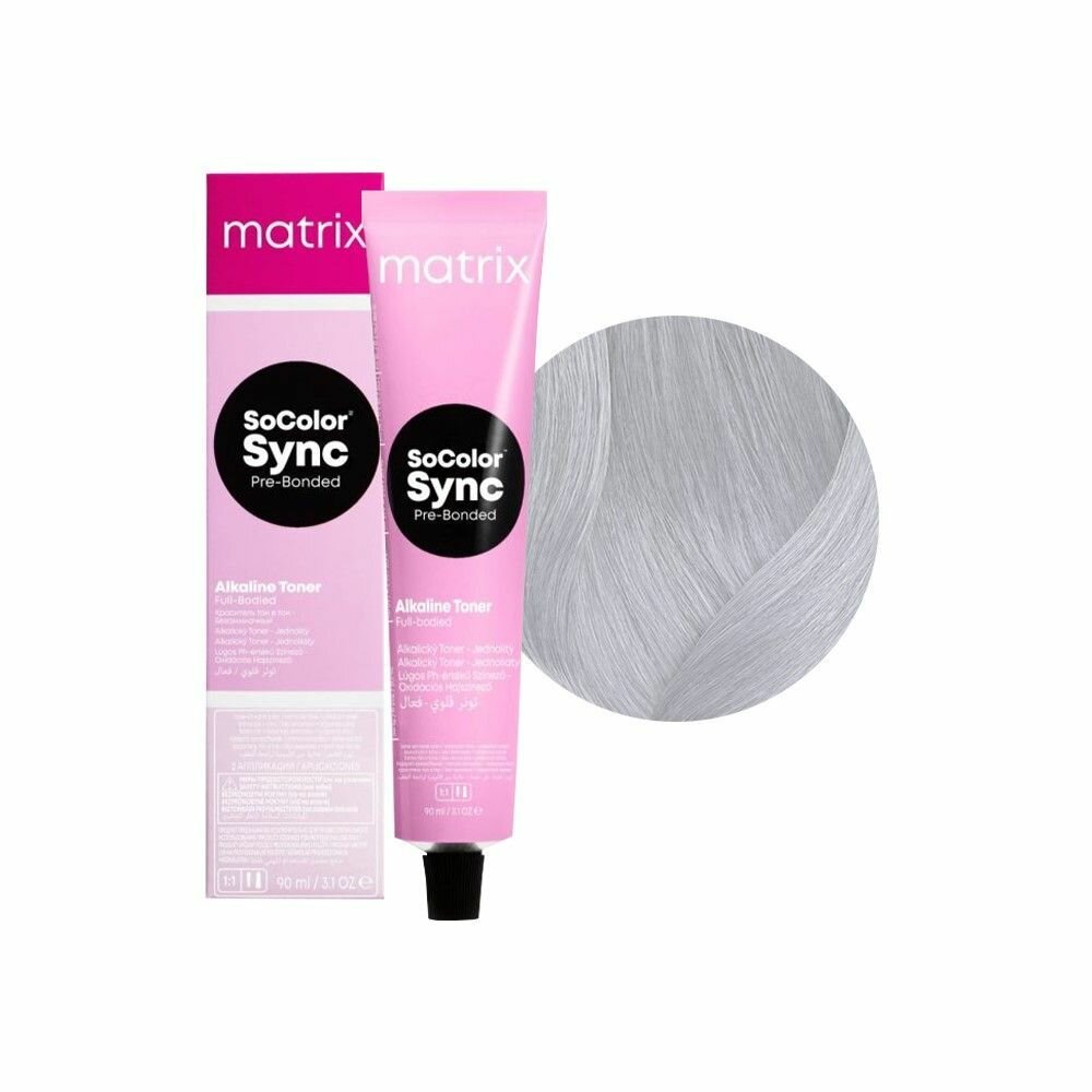 8V Matrix Краска без аммиака SoColorSync Pre-Bonded светлый блондин перламутровый 90 ml