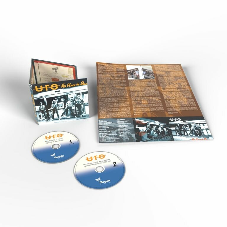 Фирменное издание UFO - No Place To Run 2-CD Deluxe Edition
