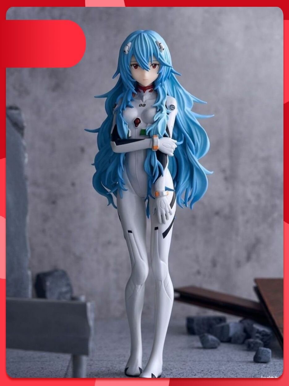 Эксклюзивная коллекционная модель Ayanami Rei из Neon Genesis Evangelion, 18 см