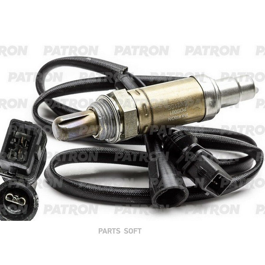 Лямбда-зонд BOSCH Thimble type (3-пров) AUDI: 80 1.6i/2.0i/2.6i/2.8i 91- / A6 2.8i 94- / A8 2.8i 94- от официального дистрибьютора, PATRON, артикул POS081