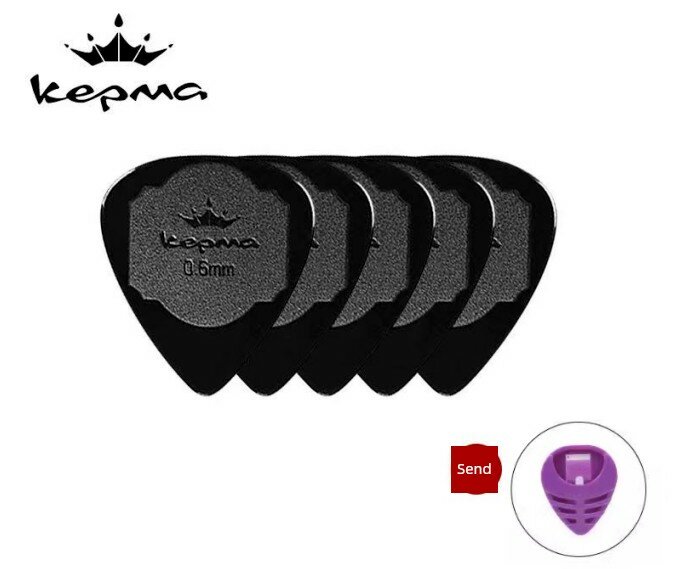 Оригинальные медиаторы 0.38/0.46/0.6/0.71/1 мм для гитары, электрогитары, укулеле, специальные ультратонкие нейлоновые.