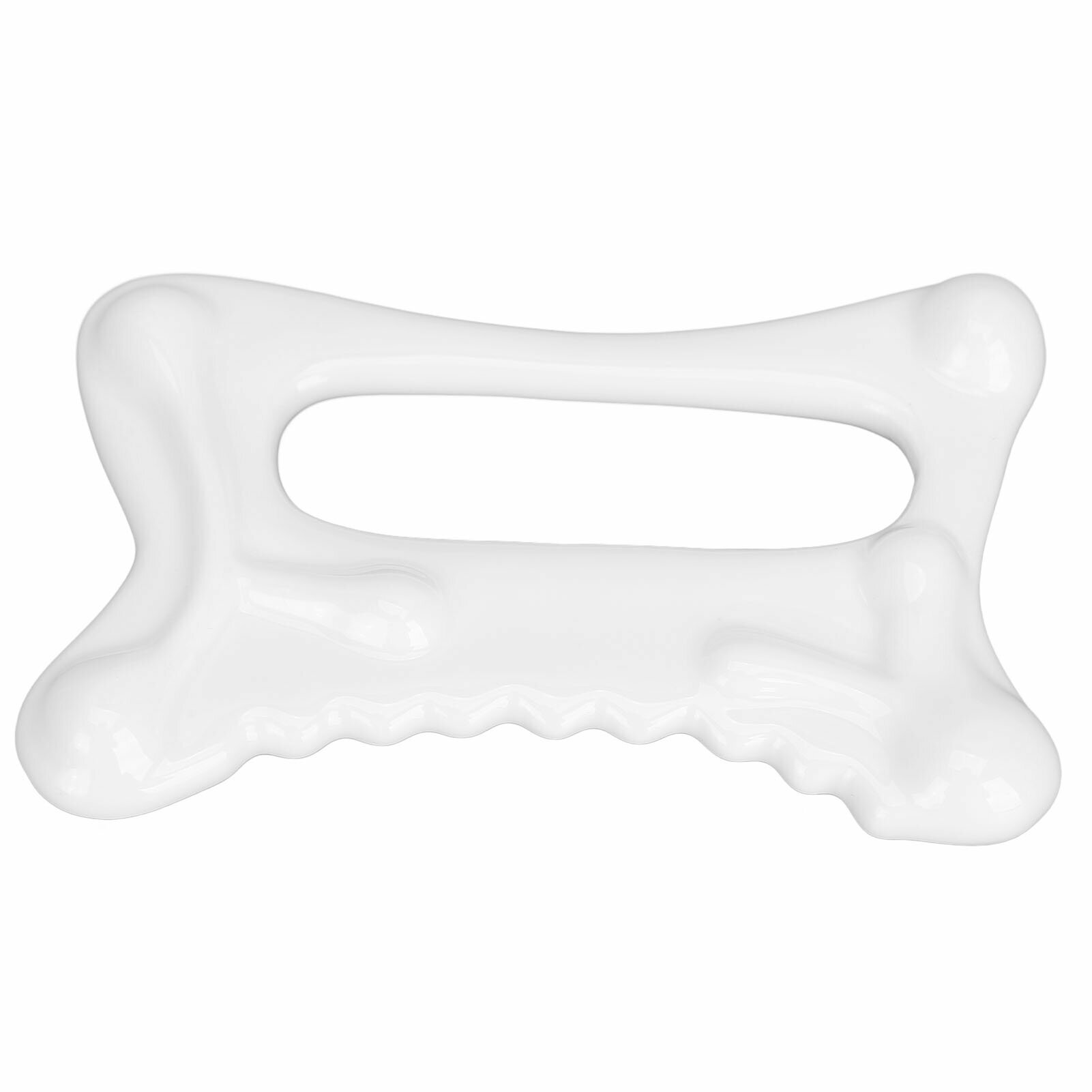 Керамический массажер для расслабления мышц лица и тела контурный гуаша плеч рук икр