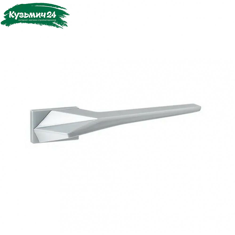 Ручки дверные Code Deco Fusion H-100155-A-CRS, алюминий, сатинированный хром