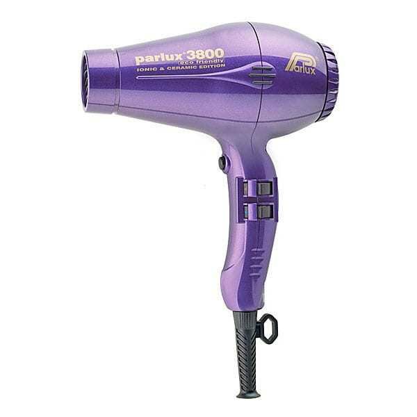 Фен Parlux Eco Friendly Purple 3800, ионизация, керамические сопла, 2 скорости и 3 режима, фиолетовый