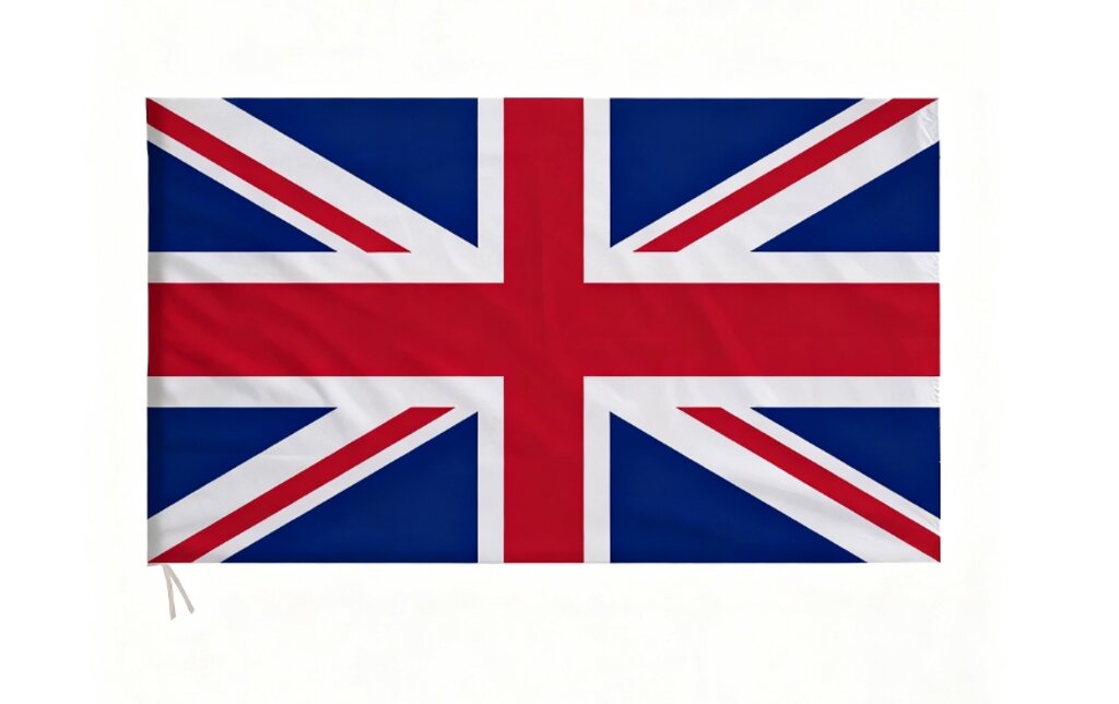 Юнион Джек, флаг Англии, люверсы, полиэстер