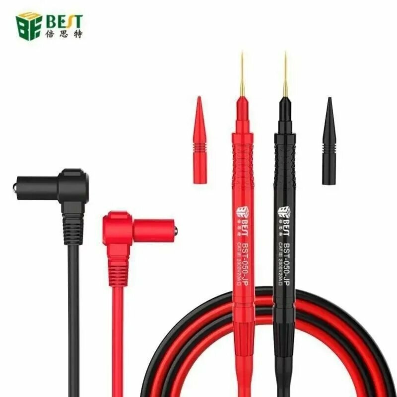 BST-050 JP: Супертонкие универсальные щупы для мультиметра (игольчатые наконечники)