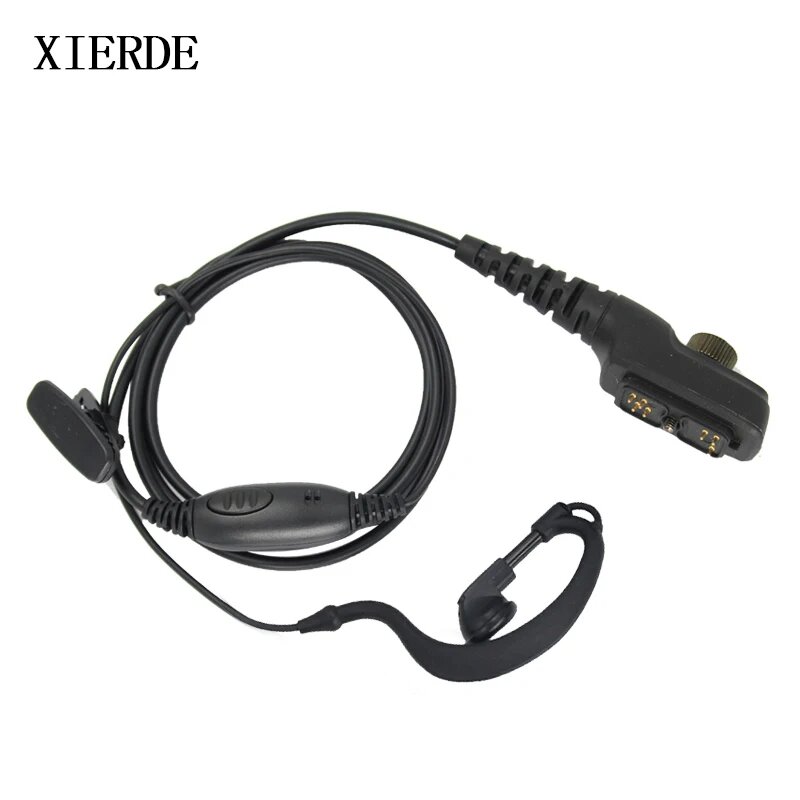 Гарнитура для рации Hytera HYT PD780, наушники с микрофоном PD700 PD700G PD702G PT580H