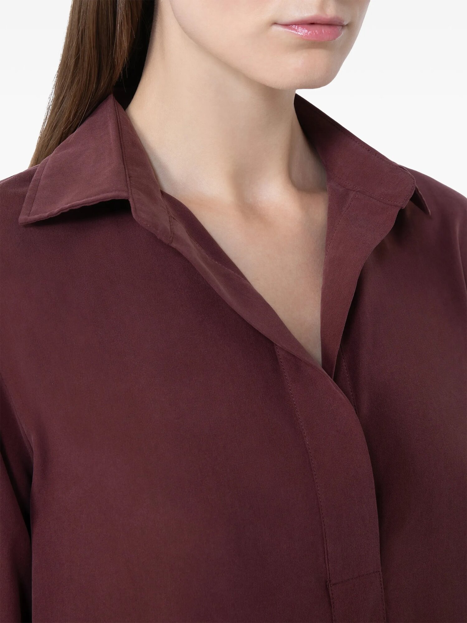 Рубашка Max Mara, размер 44, красный — фото 1