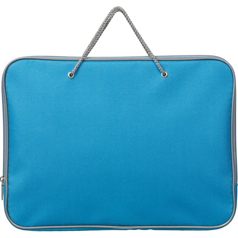 Папка-портфель на молнии с ручками офисн. А4 Attache F. L. голубой, нейлон