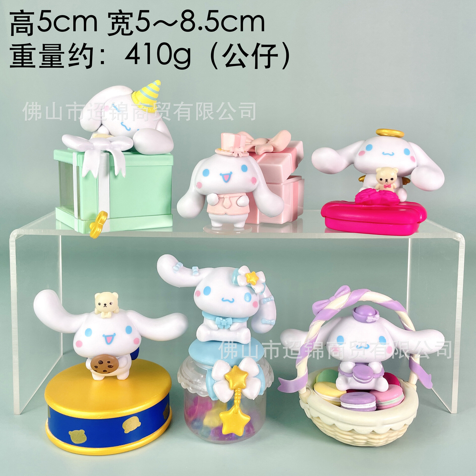 Блокнот для заметок My Melody, фигурка собаки Chloe Pacha, фигурка собаки Cinnamon, фигурка собаки Pudding