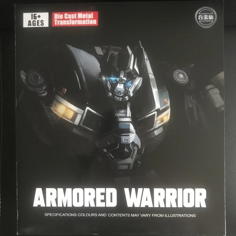 Робот-трансформер Black Mamba Armored Warrior LS-09, металл, в коробке