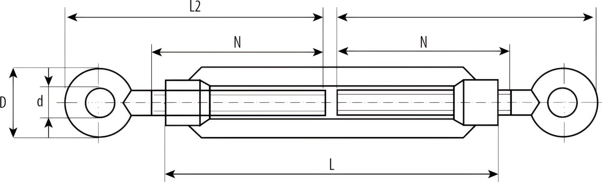 Талреп кольцо-кольцо ЗУБР 4-304375-12